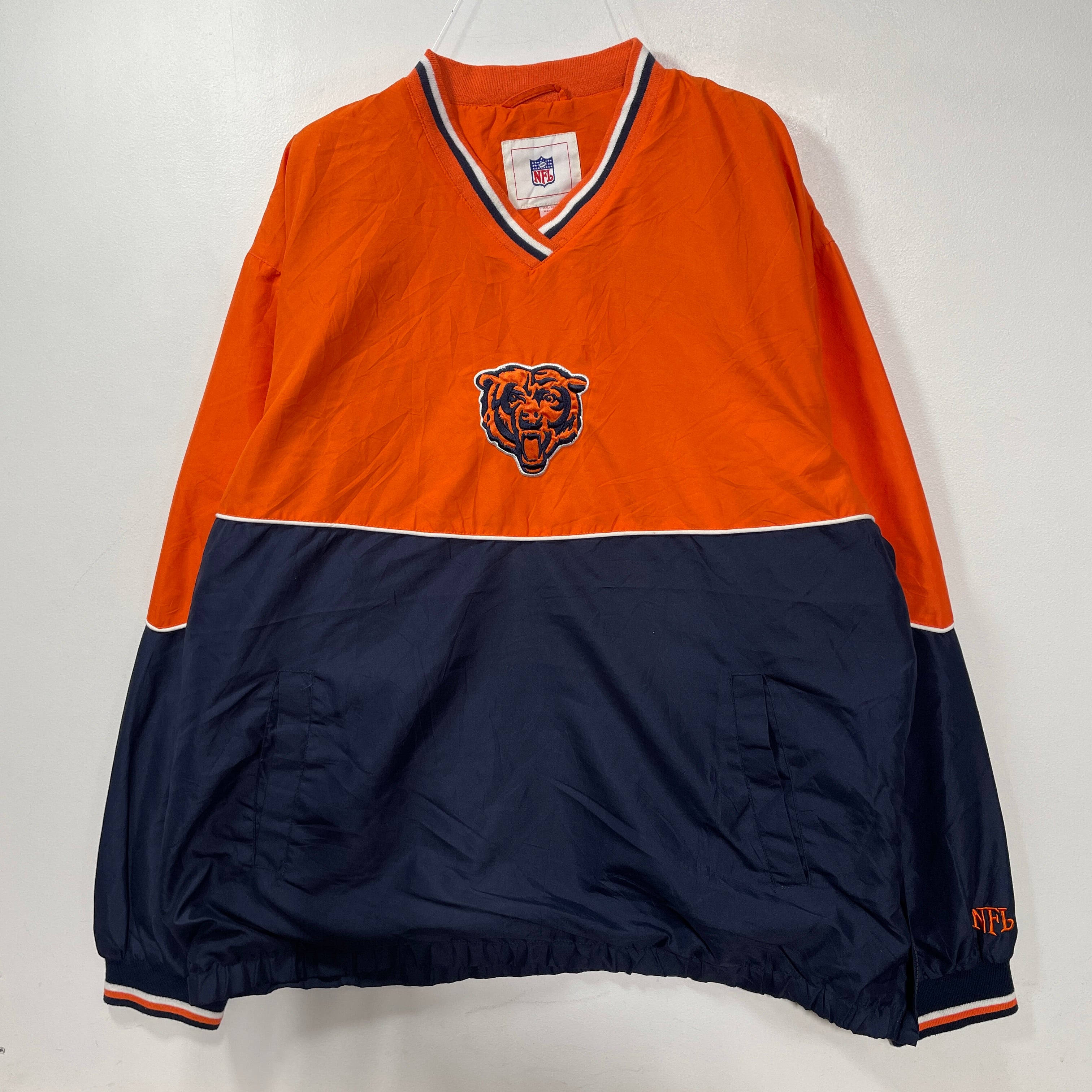 (XXL) Vintage CHICAGO BEARS Size NFL Nylon Jacket / A1407N – FISHTALE ...